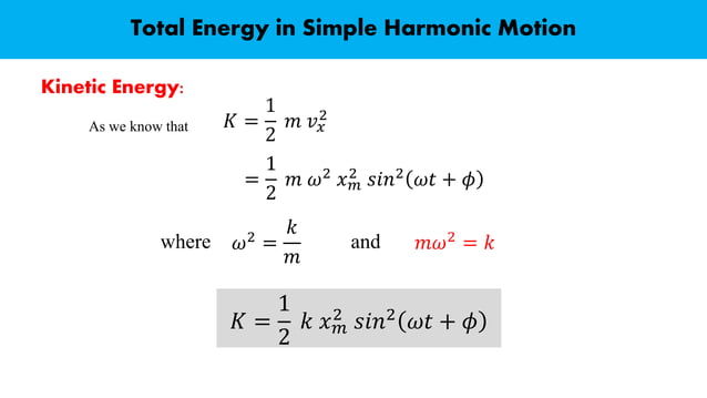 simple hormonic motion | PPT