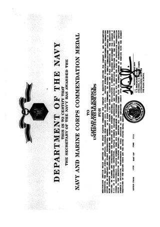 Navy & Marine Corps Commendation Medal | PDF