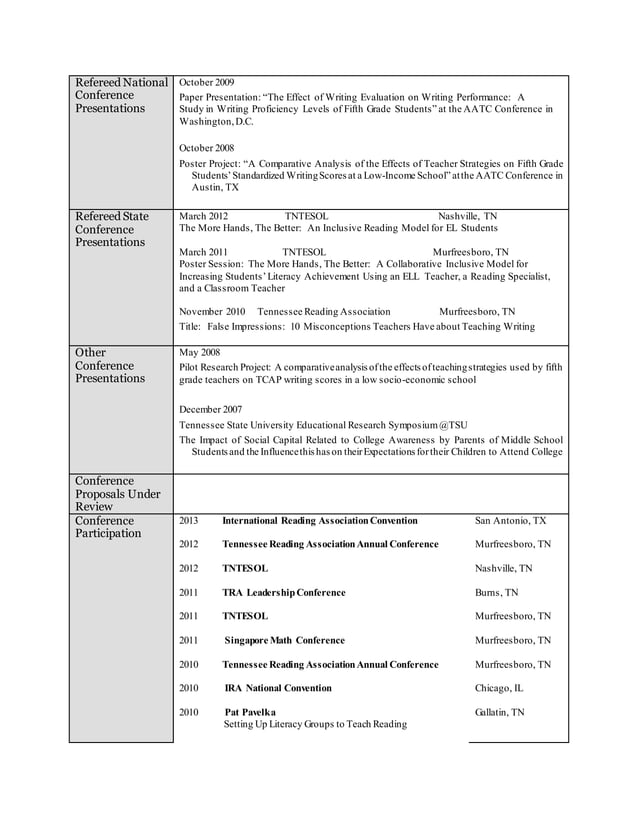 VITA - Christine Love Thompson | PDF