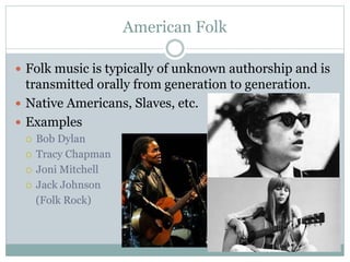 American Music | PPT