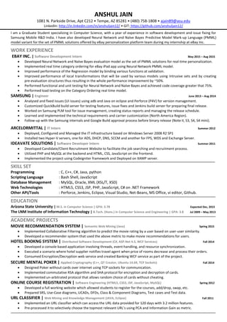 Resume_Anshul Jain | PDF