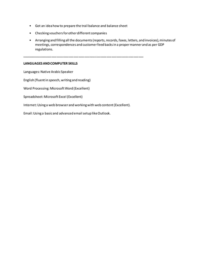 shadi resume CV-6 | PDF