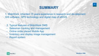 Introduction MobiWork DMS | PPTX