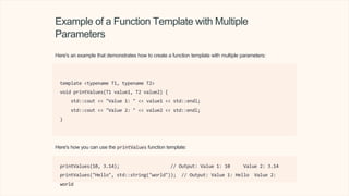 59_OOP_Function Template and multiple parameters.pptx