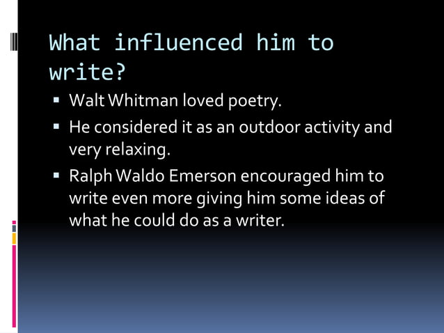 5A Walt Whitman | PPT