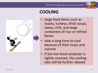 haccp principles for operators of food service | PPTX