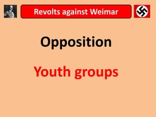 Hitler and Nazi Germany - resistance to the regime, 1933 39 | PPTX