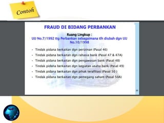 Contoh Kasus Transaksional & Modus Operandi Fraud _Training "FRAUD ...