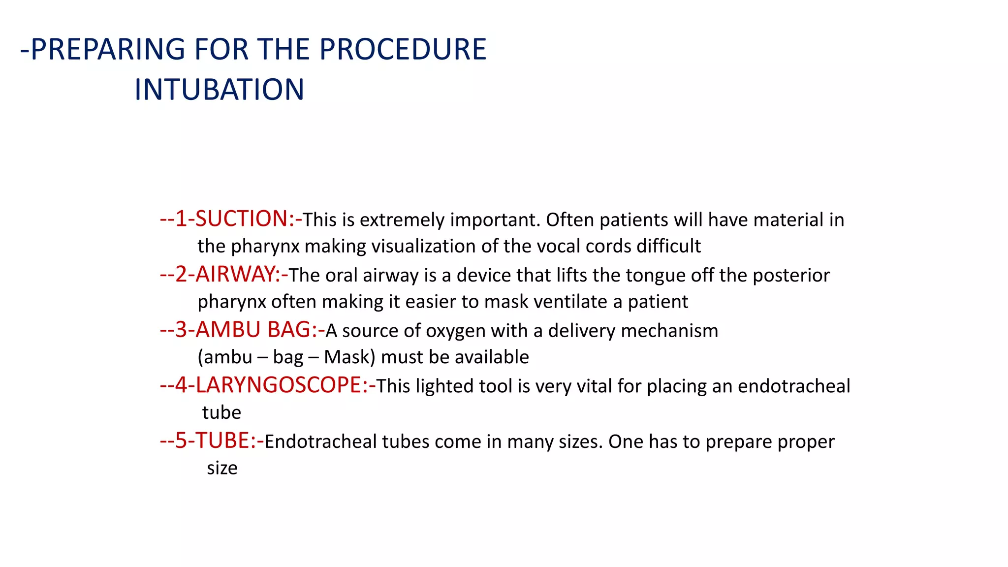 intubation part-1-Anesthesia | PDF
