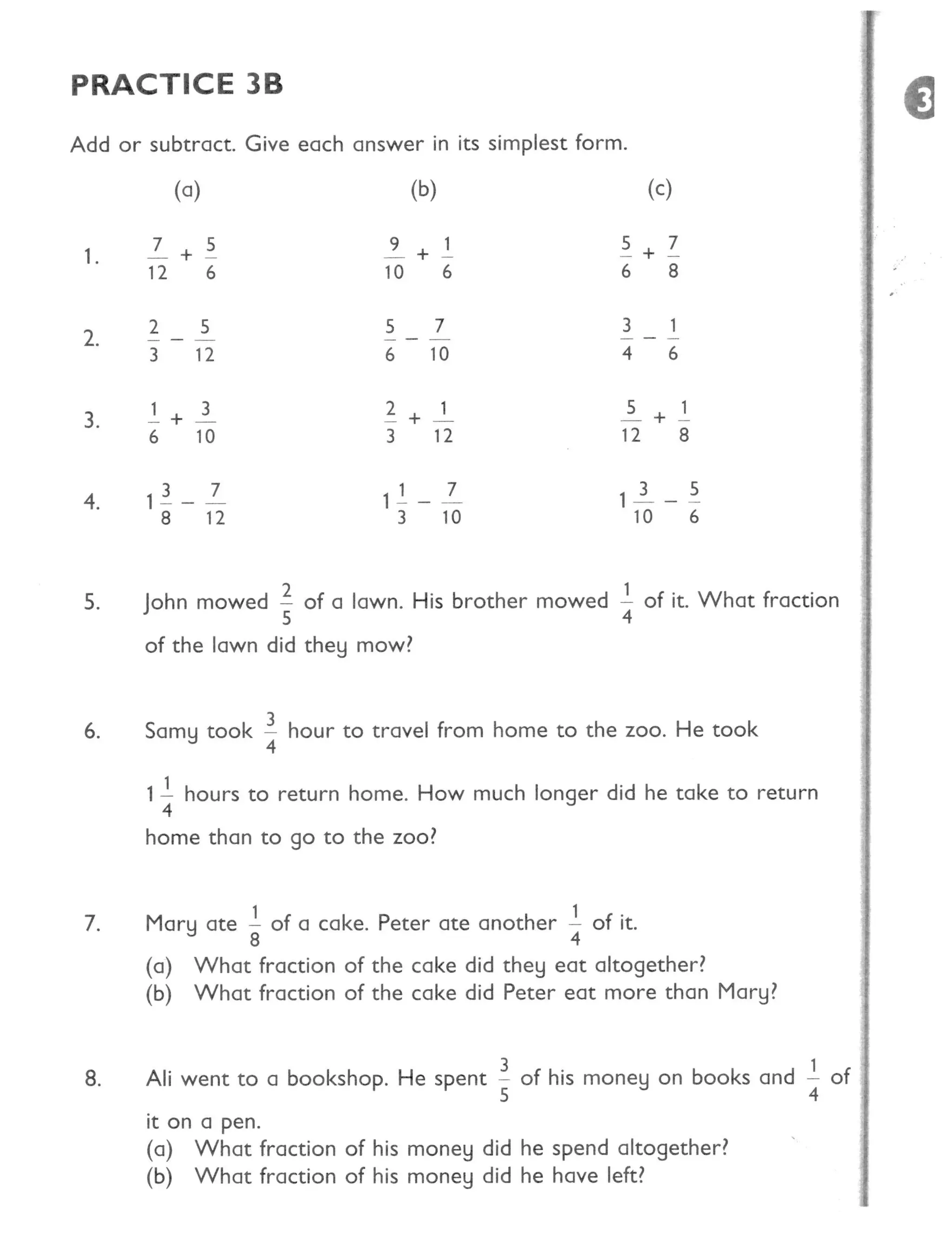 Singapore Math - 5A - Textbook | PDF
