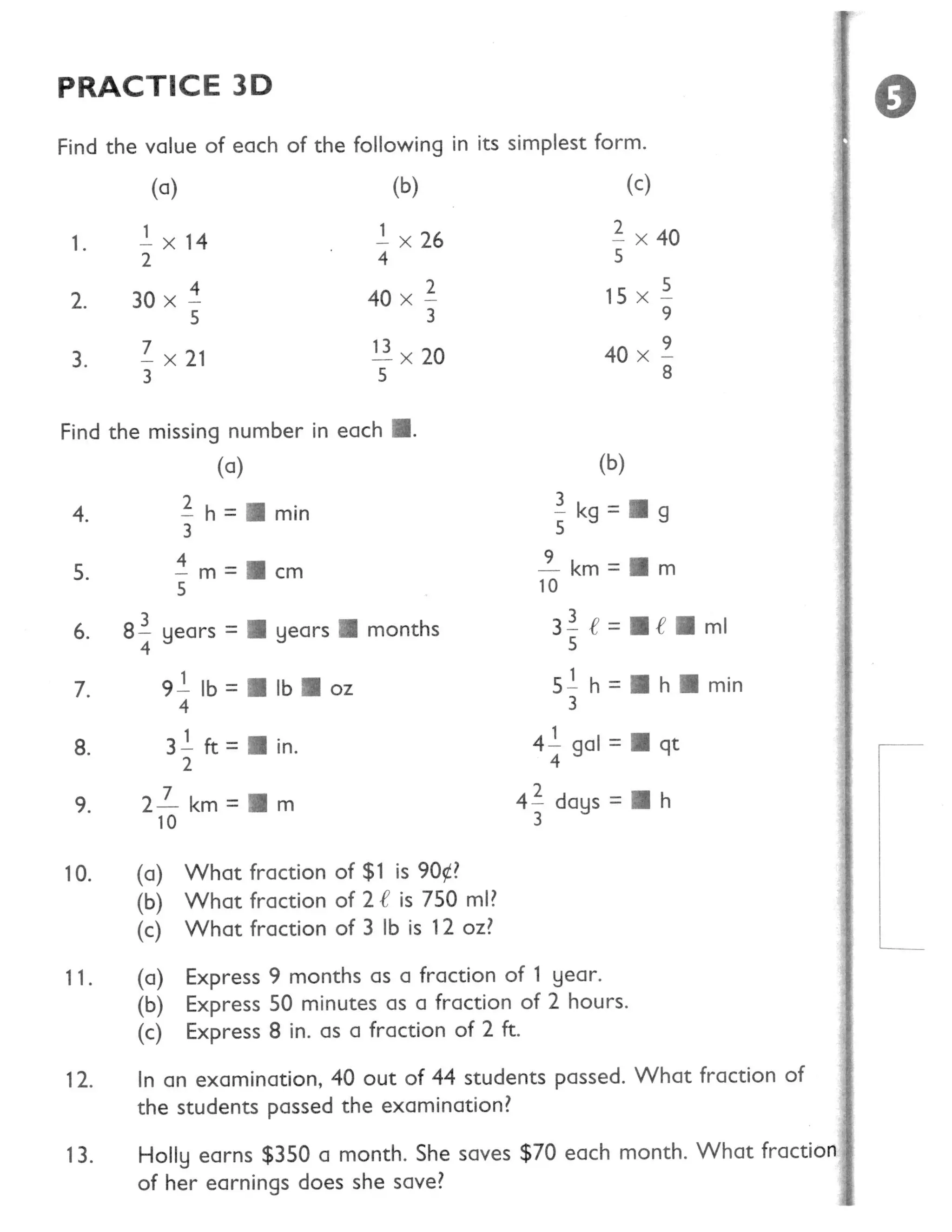 Singapore Math - 5A - Textbook | PDF