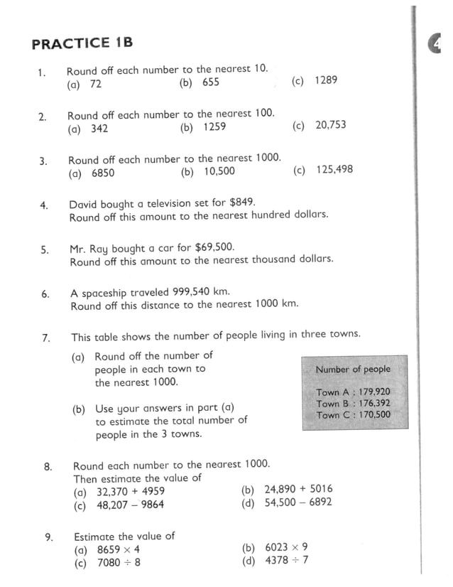 Singapore Math - 5A - Textbook | PDF | Healthy Living