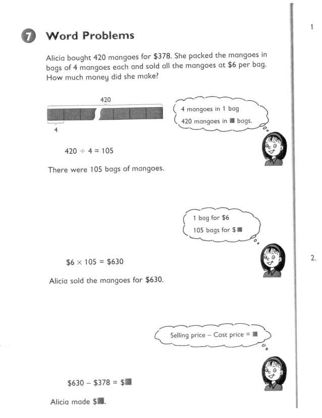 Singapore Math - 5A - Textbook | PDF