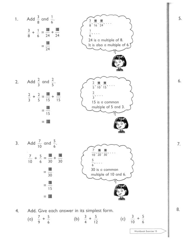 Singapore Math - 5A - Textbook
