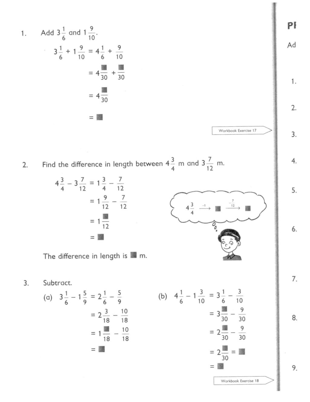 Singapore Math - 5A - Textbook