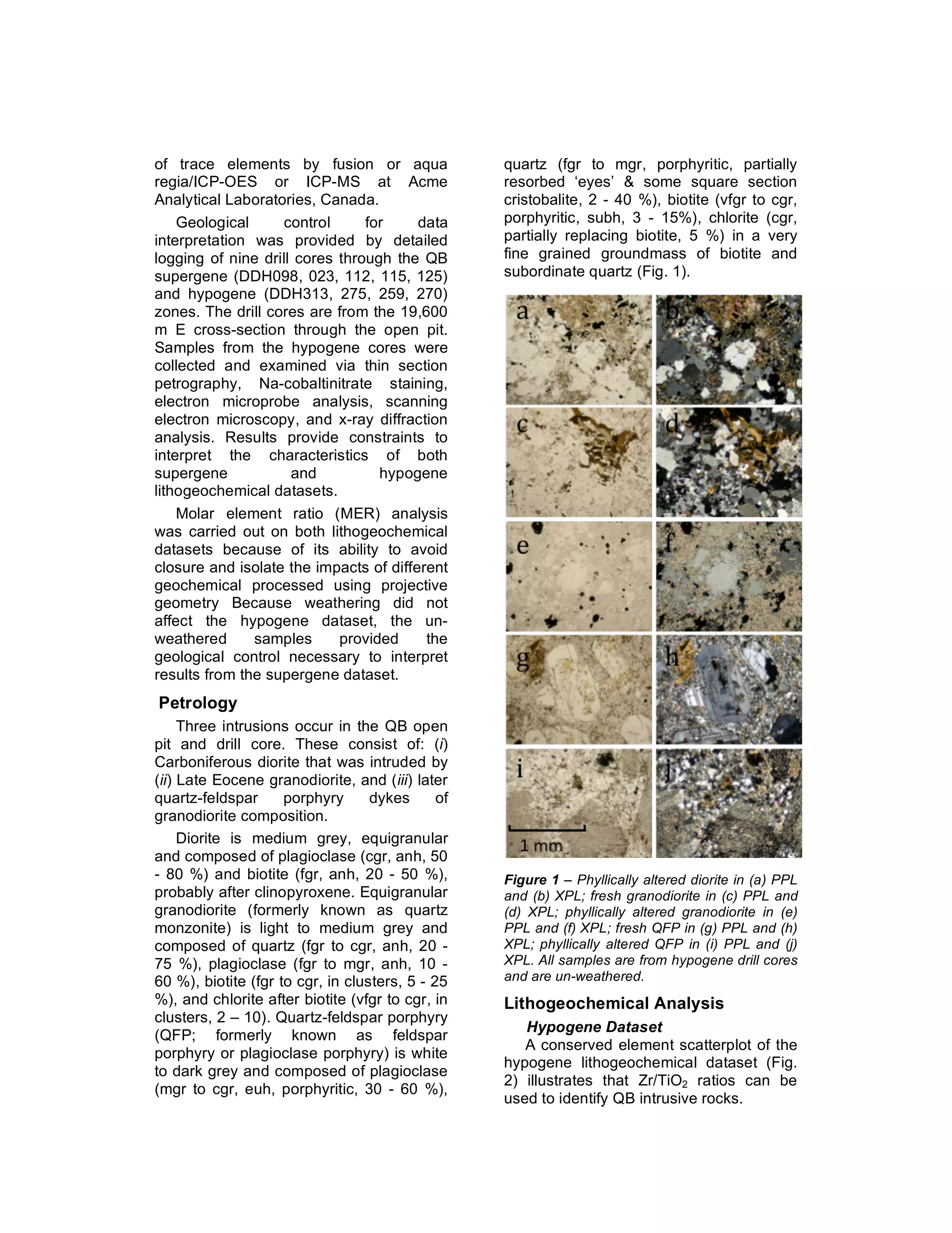 IAGS Quebrada Blanca - Abstract - Tamara Moss | PDF