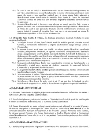 MEMBERSHIP AGREEMENT | PDF