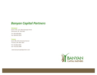 Banyan Presentation | PDF