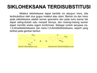 molekul alisiklik | PPT