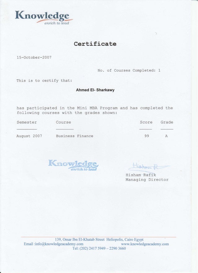 Mini_MBA_Certificate