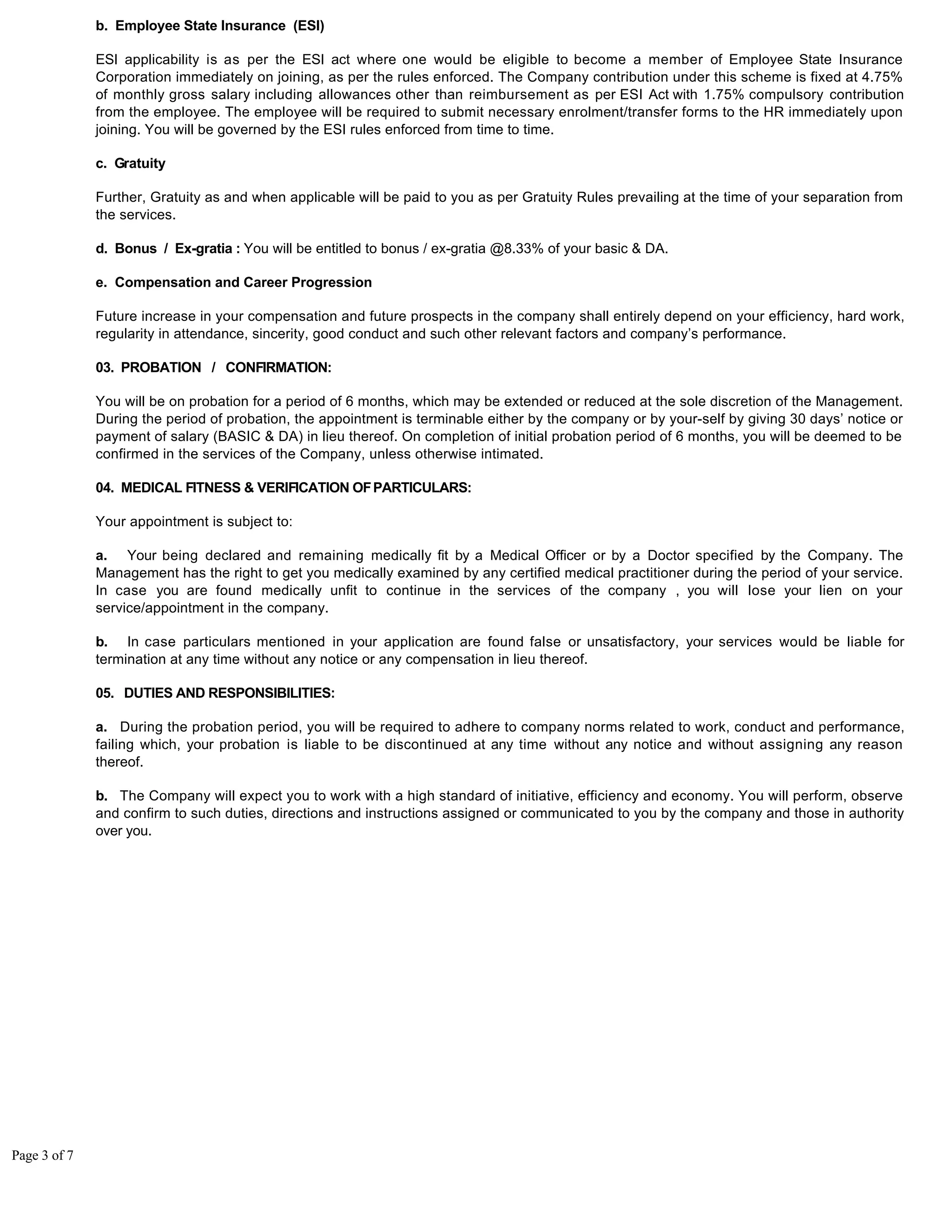 Offer Letter.pdf RISPL | PDF