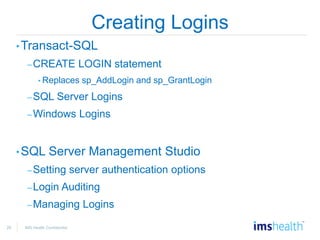 SQL Server Overview | PDF