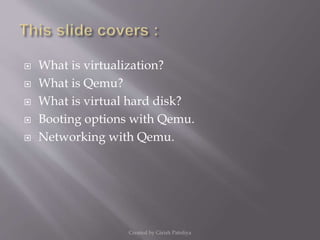 VirtualOS-using-Qemu | PPT
