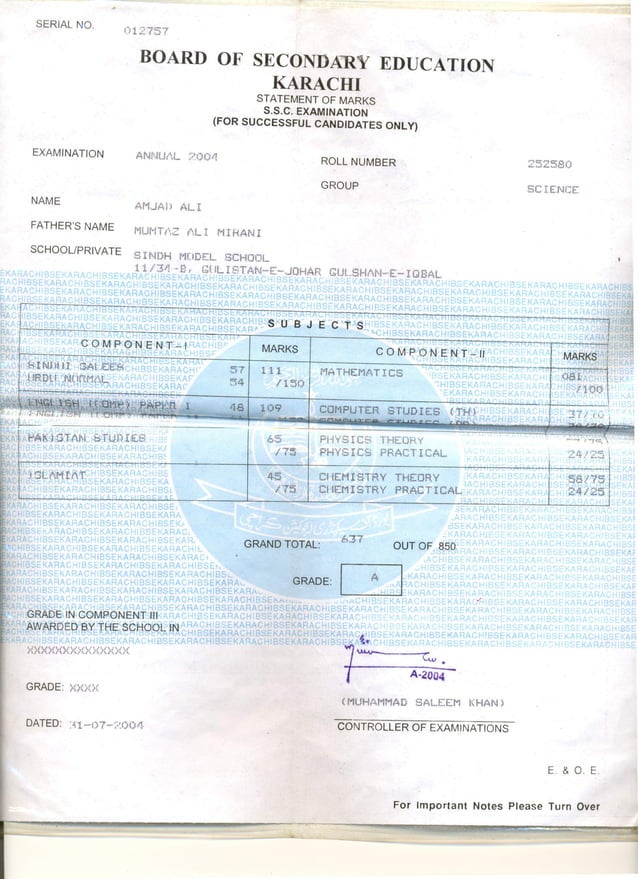 Educational Documents - Amjad0001 | PDF