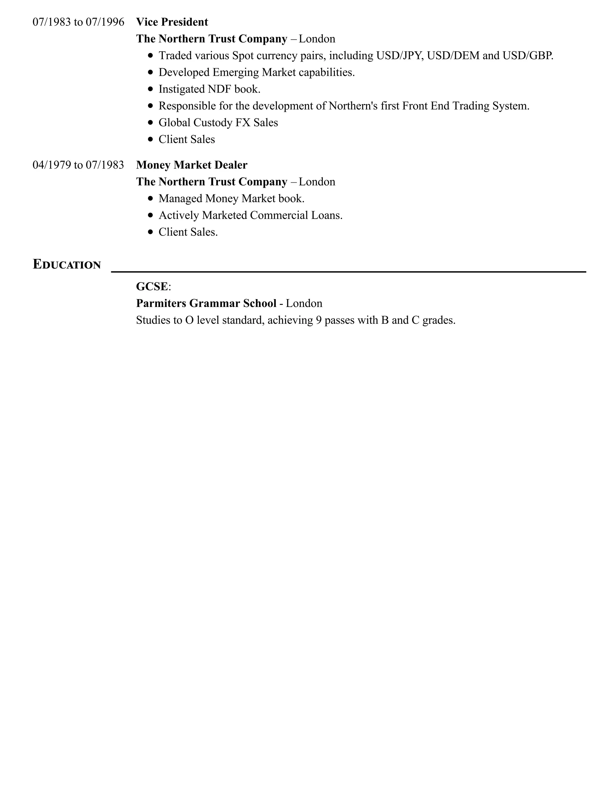 Chris Shepherd CV 1 | PDF