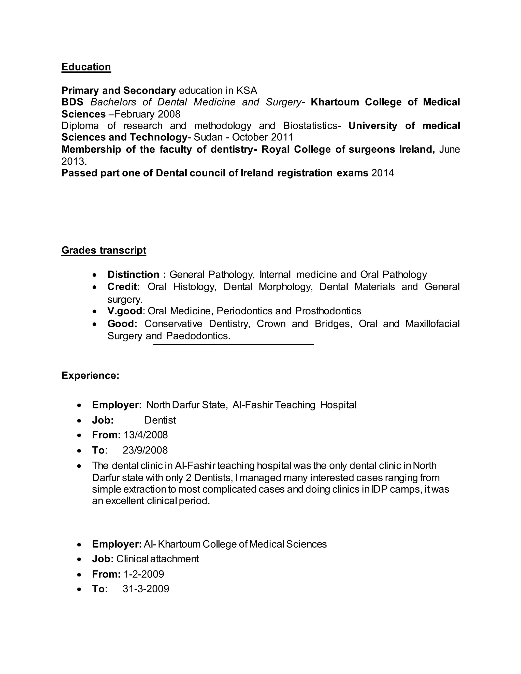 Curriculum Vitae | DOCX