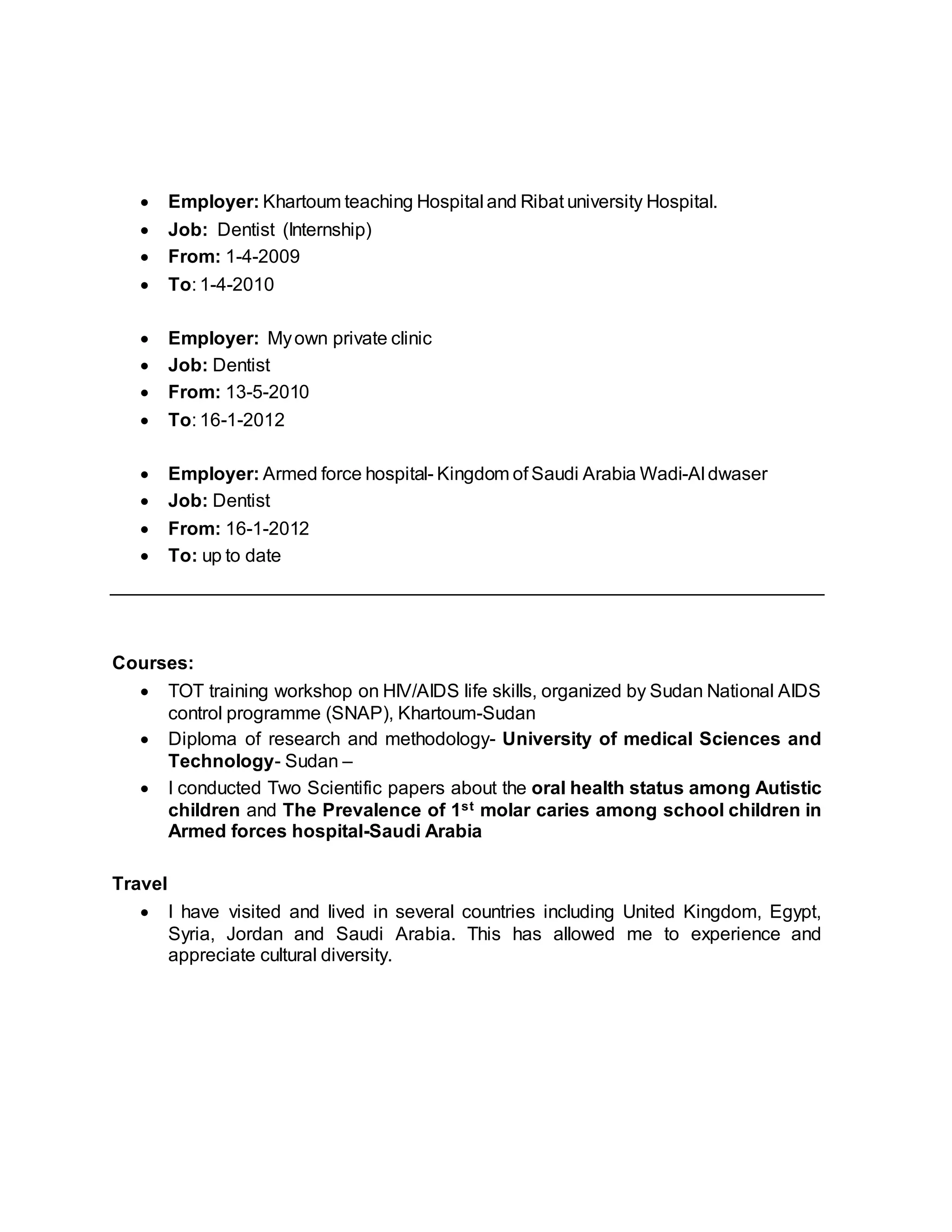 Curriculum Vitae | DOCX