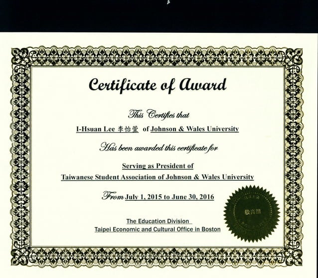 TSA Certificate | PPT