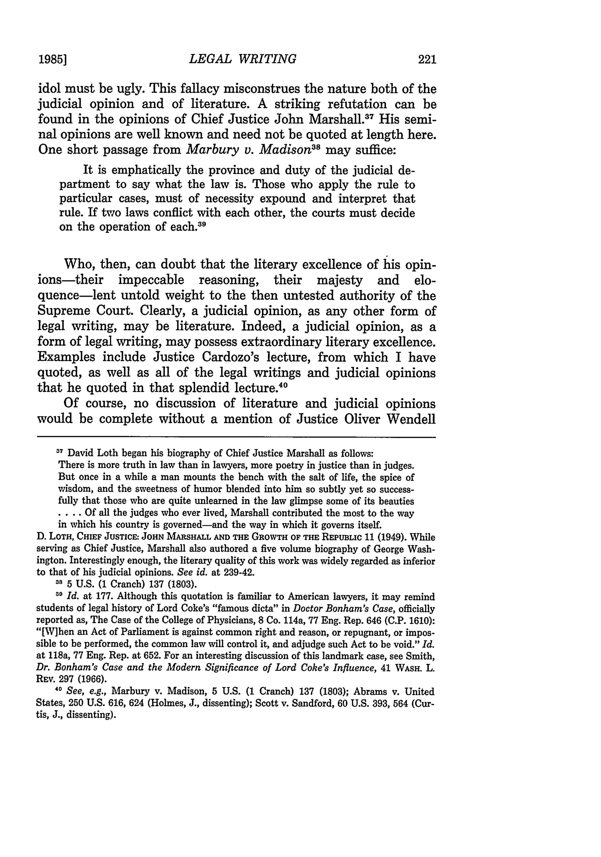 Legal Writing as Good Literature | PDF