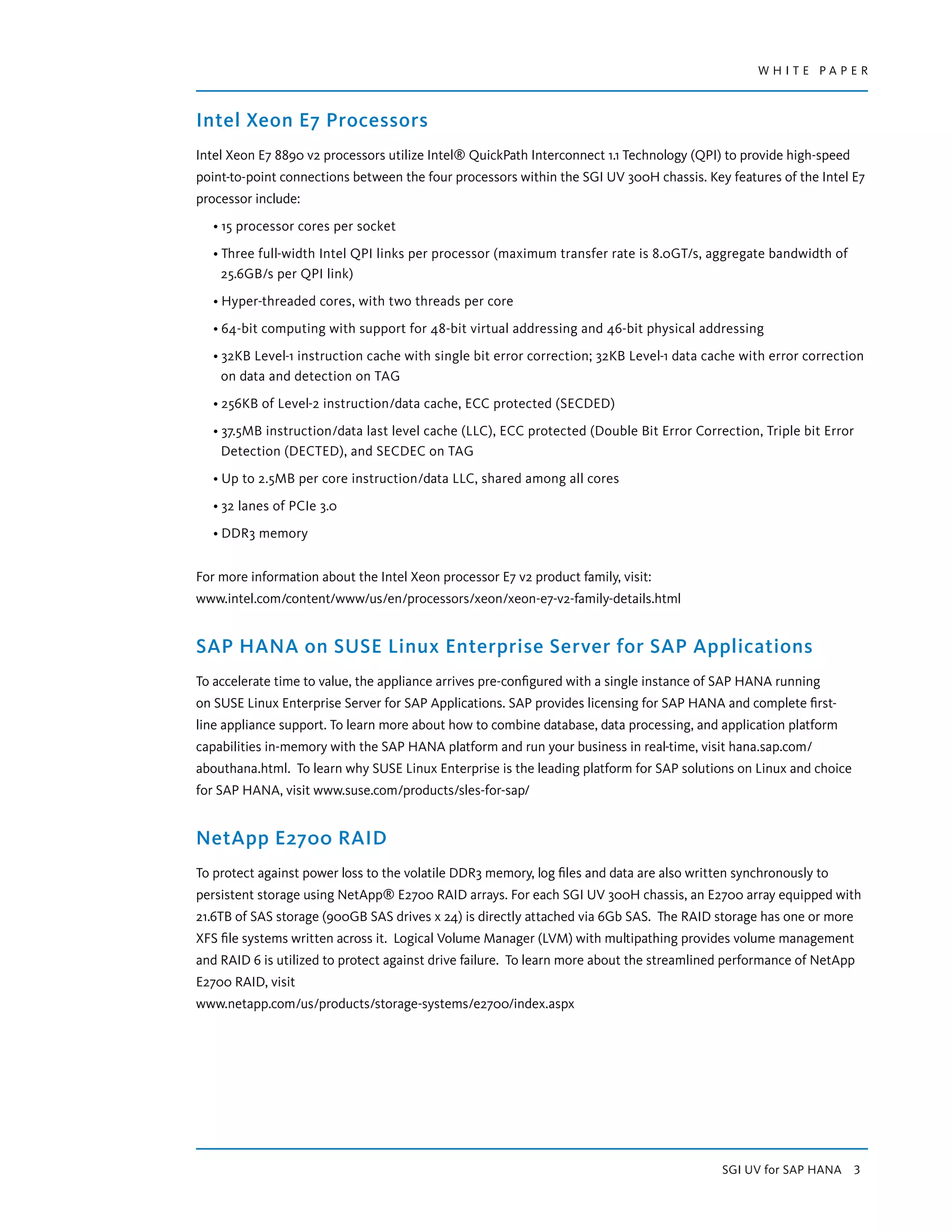 SGI_UV_HANA_White Paper-web | PDF