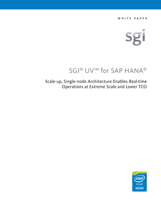 SGI_UV_HANA_White Paper-web | PDF