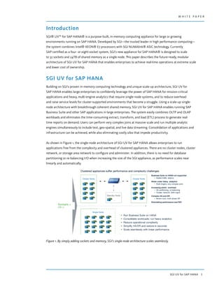 SGI_UV_HANA_White Paper-web | PDF