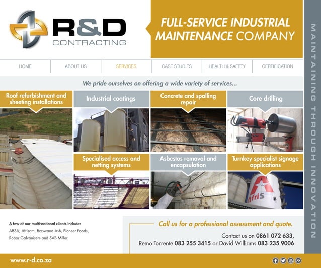R&D - Our service Emailer | PDF | Industrial Property | Real Estate