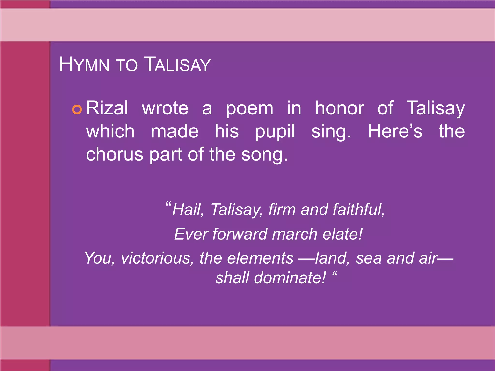 Rizal's Exile in Dapitan and Correspondence with Fr. Pablo Pastells. | PPTX