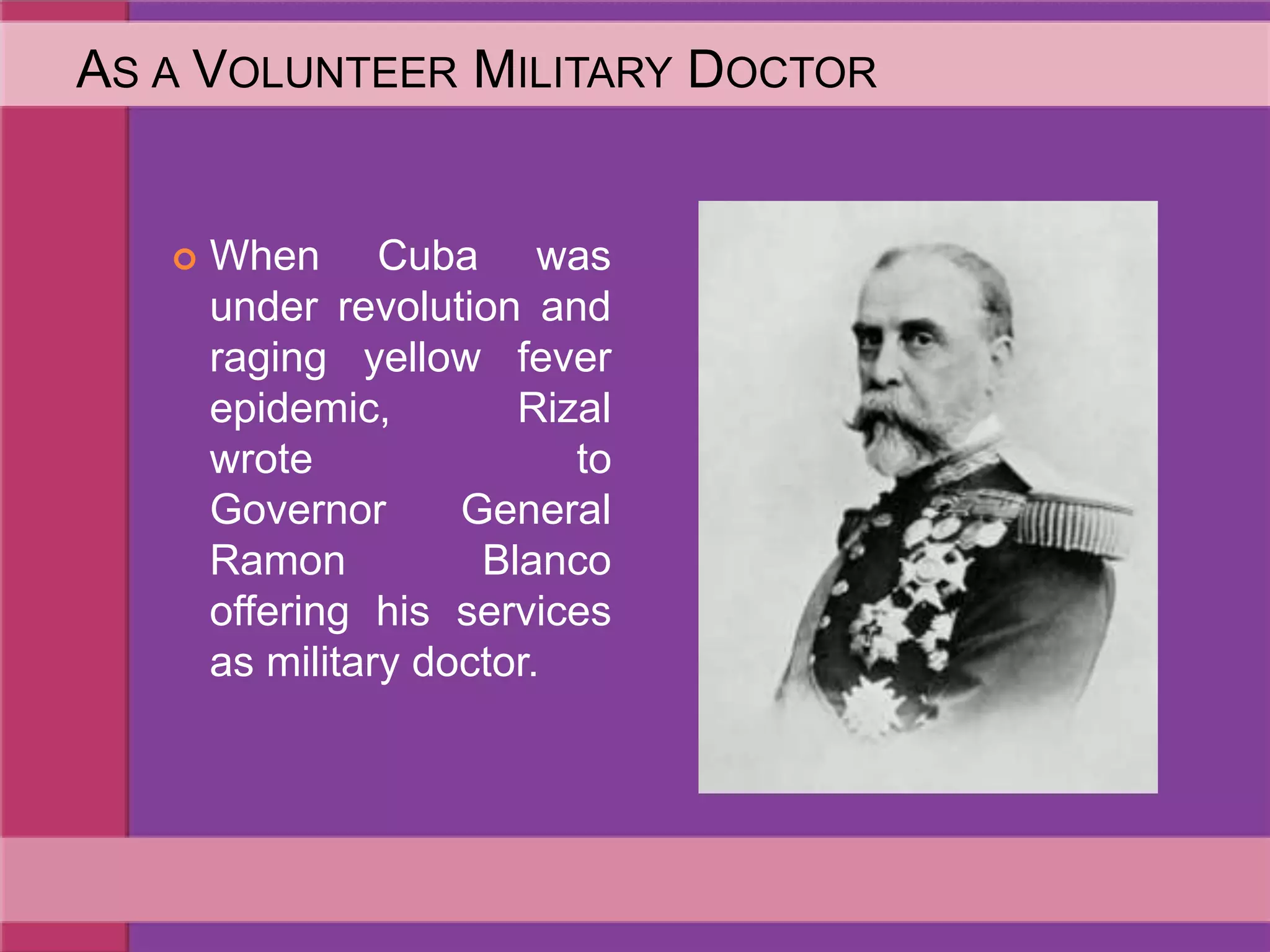 Rizal's Exile in Dapitan and Correspondence with Fr. Pablo Pastells. | PPTX