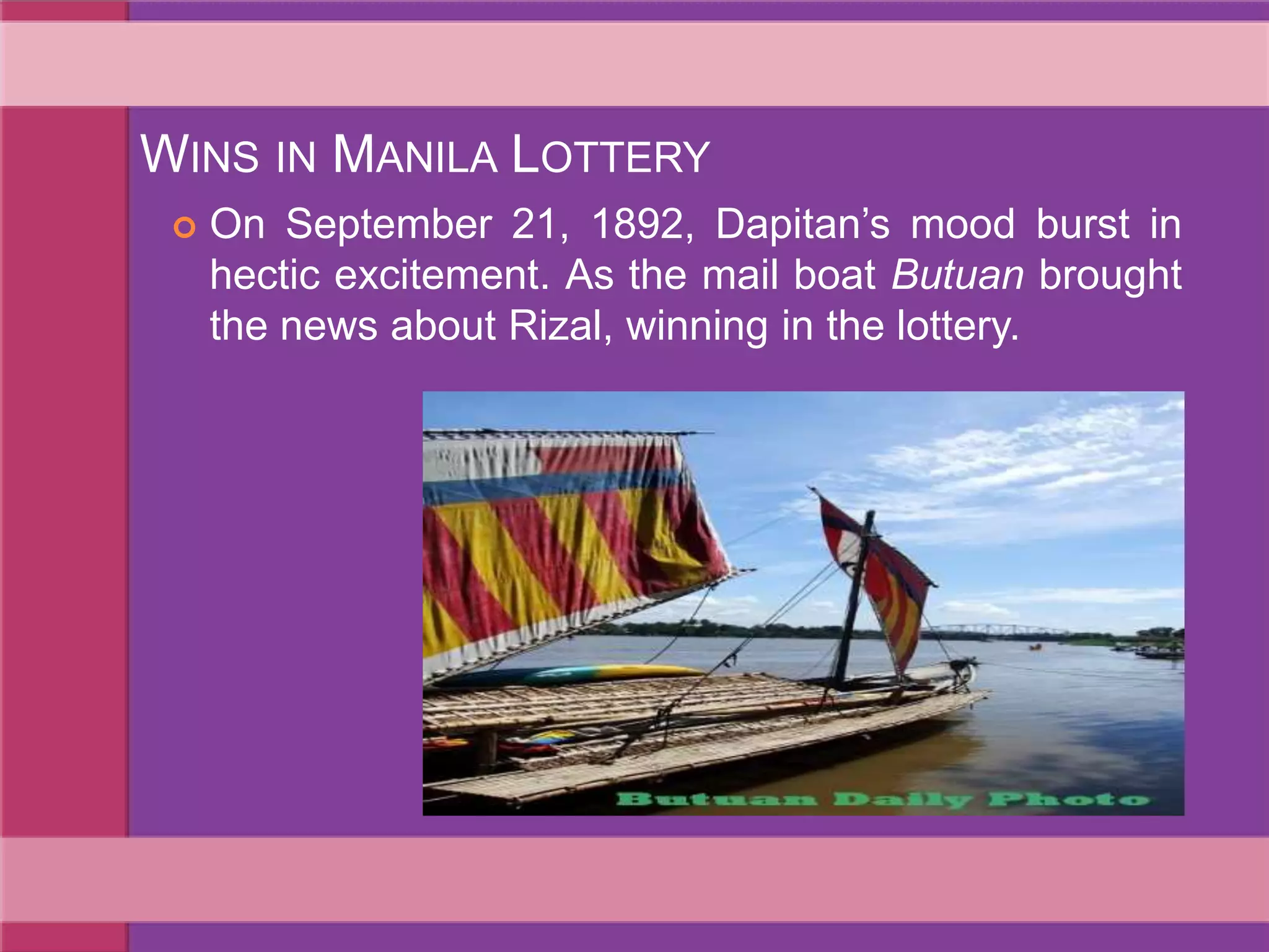 Rizal's Exile in Dapitan and Correspondence with Fr. Pablo Pastells. | PPTX