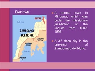 Rizal's Exile in Dapitan and Correspondence with Fr. Pablo Pastells. | PPTX