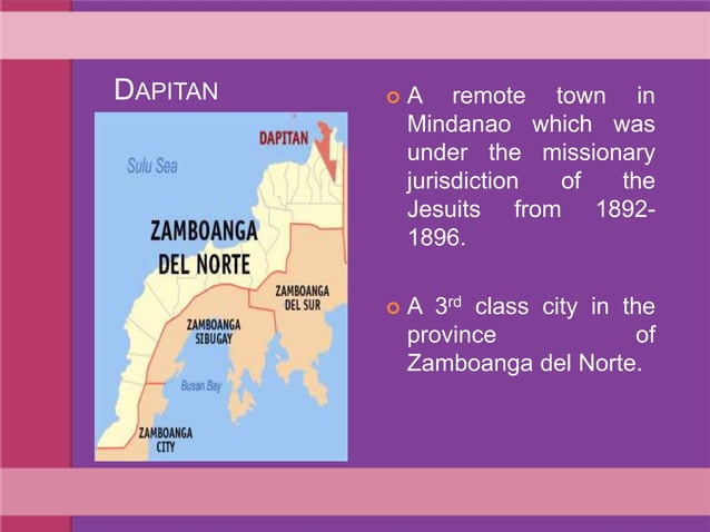 Rizal's Exile in Dapitan and Correspondence with Fr. Pablo Pastells. | PPTX