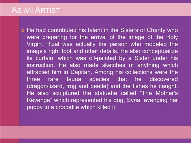 Rizal's Exile in Dapitan and Correspondence with Fr. Pablo Pastells. | PPTX