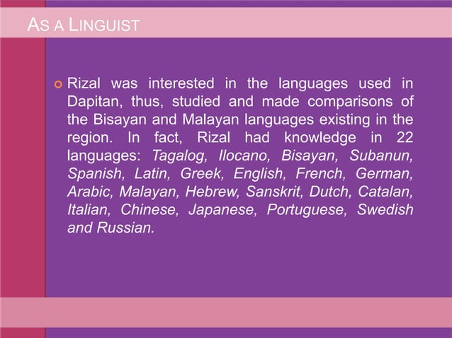 Rizal's Exile in Dapitan and Correspondence with Fr. Pablo Pastells. | PPTX