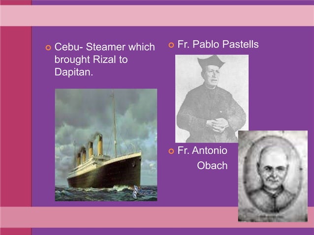 Rizal's Exile in Dapitan and Correspondence with Fr. Pablo Pastells. | PPTX
