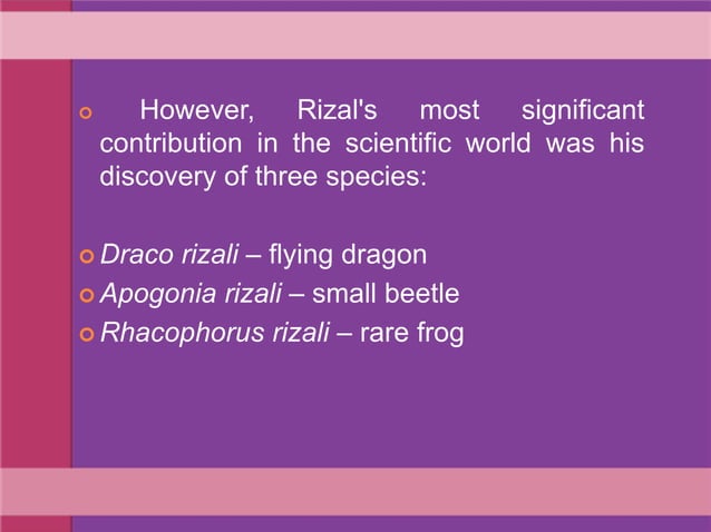 Rizal's Exile in Dapitan and Correspondence with Fr. Pablo Pastells. | PPTX