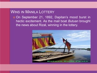 Rizal's Exile in Dapitan and Correspondence with Fr. Pablo Pastells. | PPTX