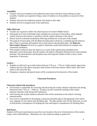 disciplineplan | PDF