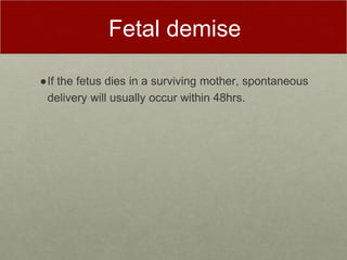 Trauma and Pregnancy | PPTX