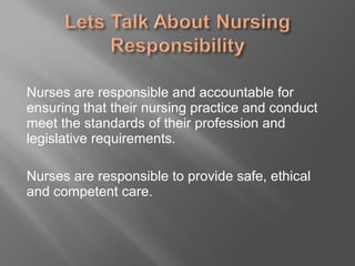 Legal Issues in Nursing | PPT